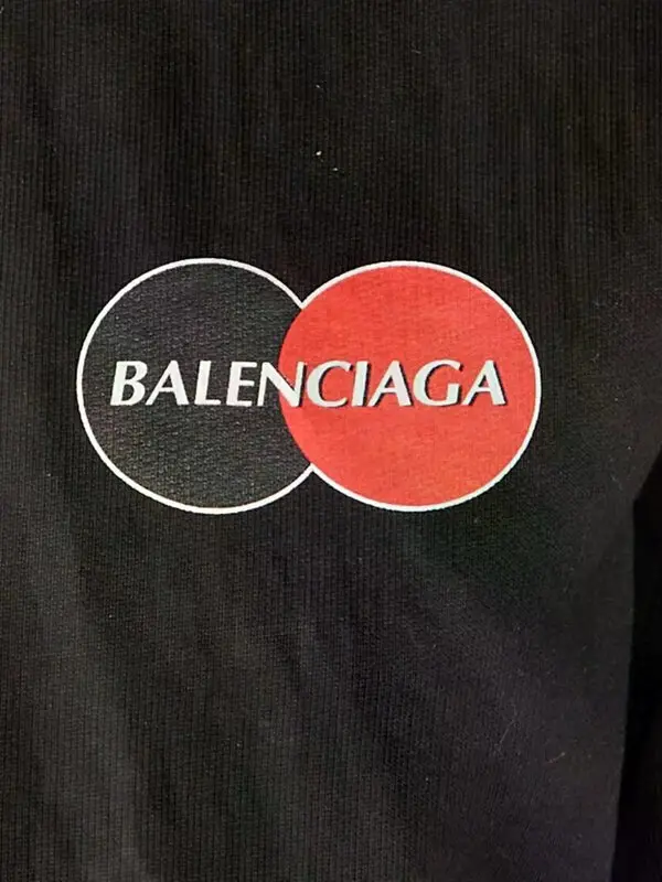 Balenciaga Logo-print Zip-up Hoodie