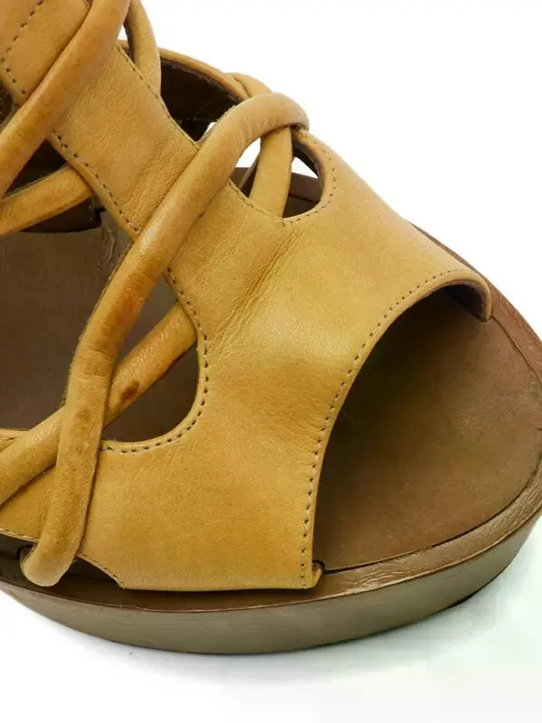 Bottega Veneta Strappy Platform Sandals