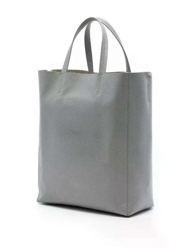Celine Grained Calfskin Vertical Cabas Tote Satchel