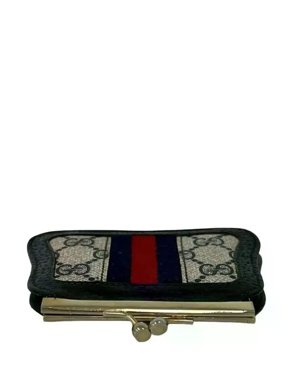 Gucci 2000-2015 Gg Supreme Web Purse Coin Pouch