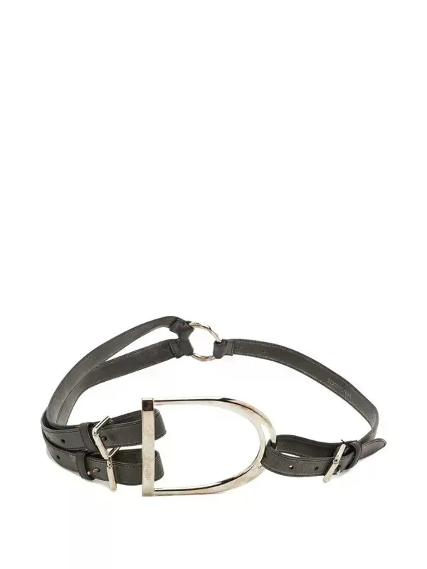 Polo Ralph Lauren Tri-strap O-ring Belt - Black