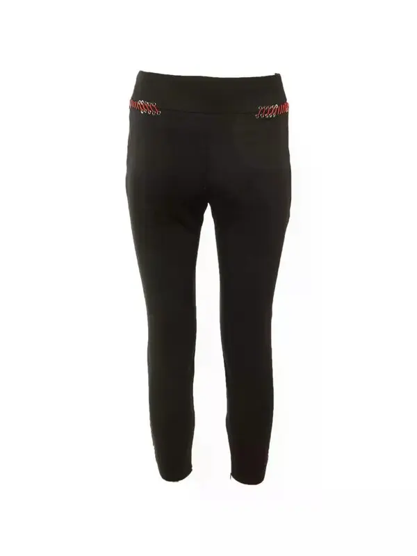 Alexander McQueen Tailored Trousers With Braid Detail