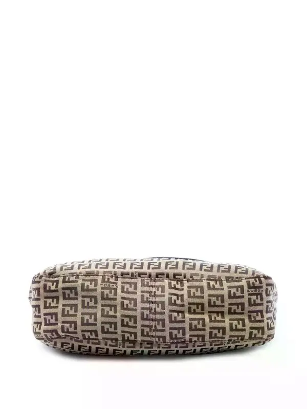 Fendi Zucchino Canvas Shoulder Bag