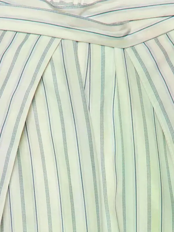 Chloé Striped Tie-detail Palazzo Pants