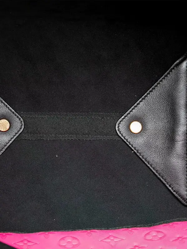 LOUIS VUITTON Monogram Embossed Neoprene Scuba Mm Tote Bag