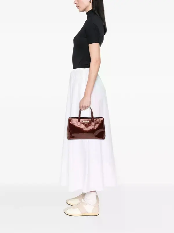 LOUIS VUITTON Monogram Vernis Wilshire Pm Handbag