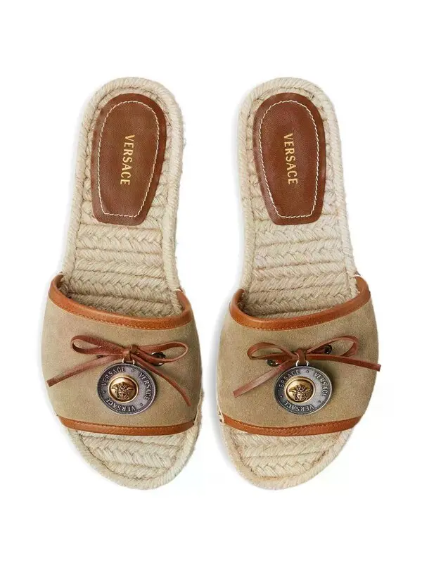 Versace Medusa Plaque Espadrilles