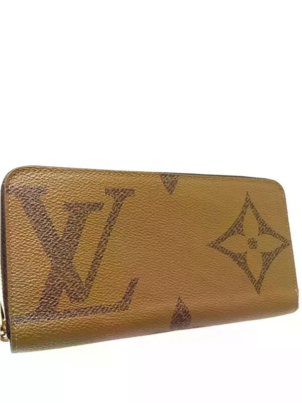 LOUIS VUITTON 2021-2026 Monogram Giant Reverse Zippy Wallet Long Wallets
