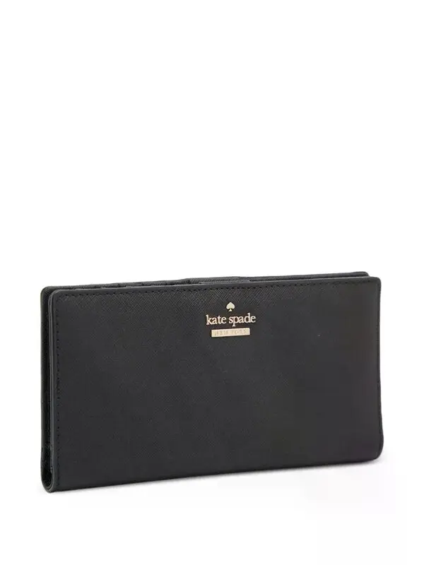 Kate Spade New York Bifold Flap Wallet - Black