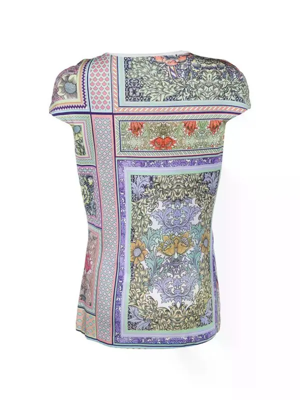 Just Cavalli Floral Print Jersey T-shirt