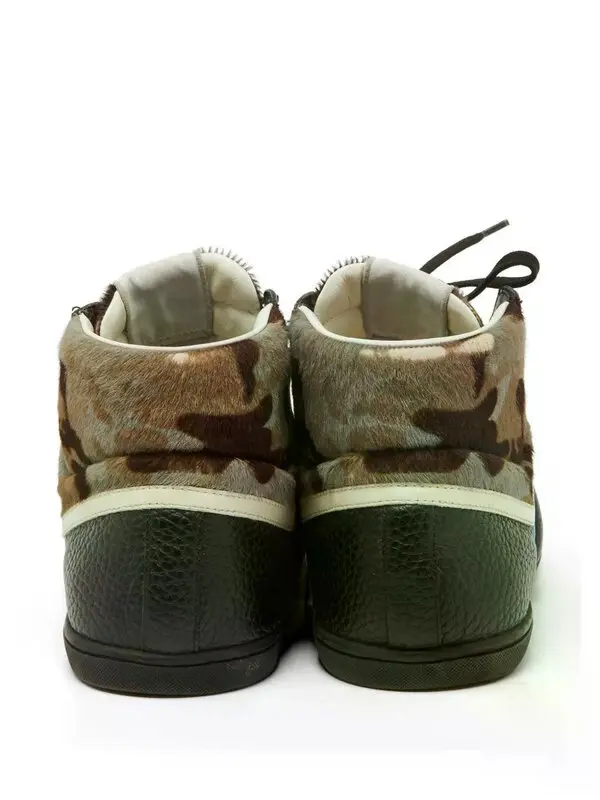 LOUIS VUITTON Calf-hair Panelled Sneakers