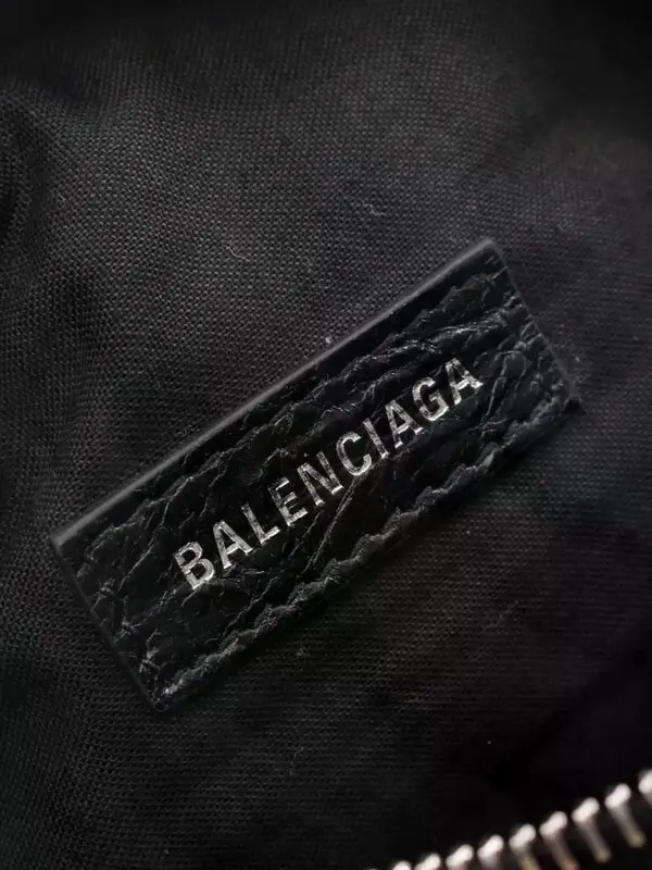 Balenciaga Lambskin Superbusy Sling Bag Xs - Black