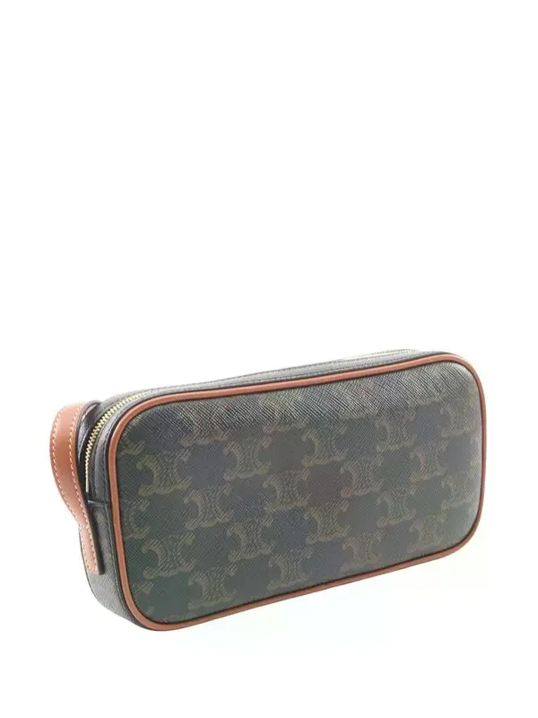 Celine Mini Triomphe Coated Canvas Camera Bag Shoulder Bag