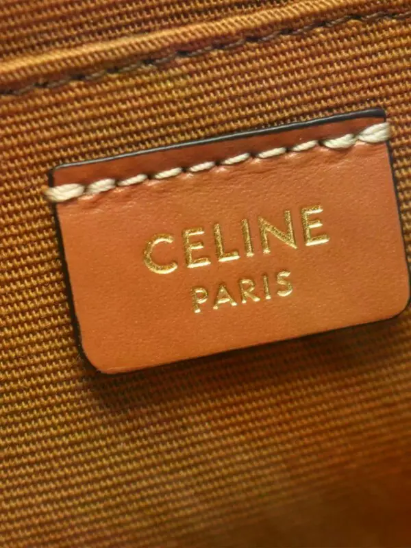 Celine Mini Triomphe Coated Canvas Camera Bag Shoulder Bag