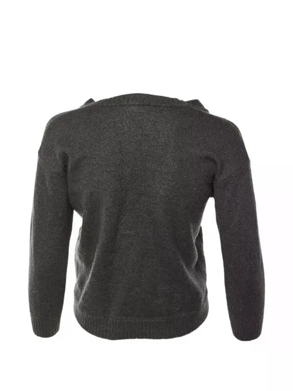 Fendi Wool V-neck Cardigan