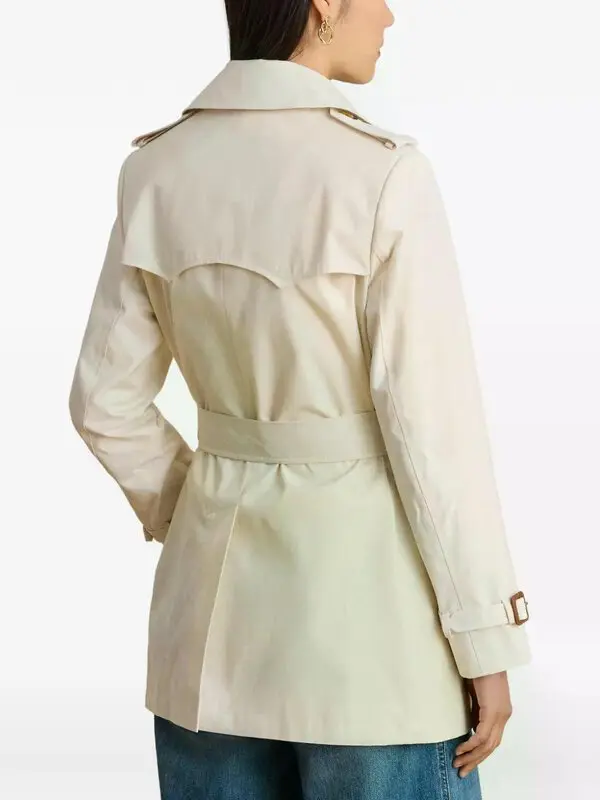 Ralph Lauren Double-breasted Belted Trench Coat