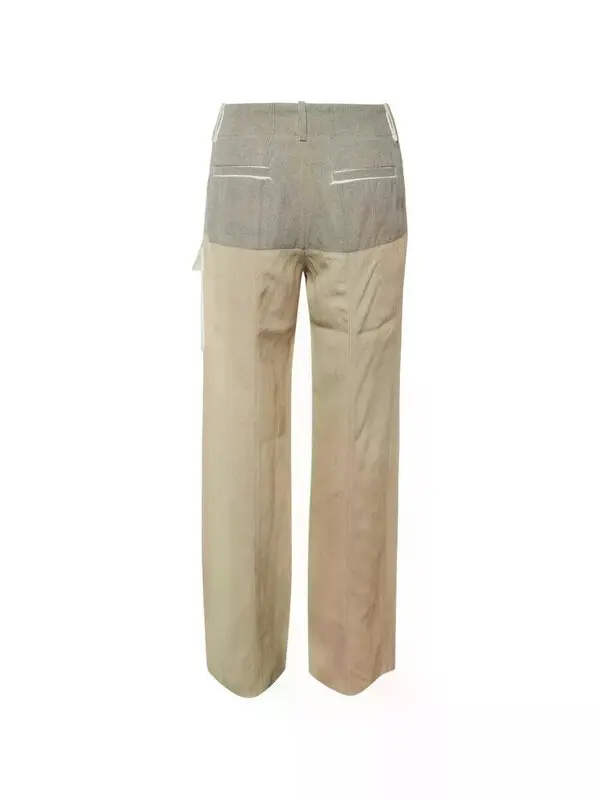 Chloé Two-tone Wide-leg Trousers