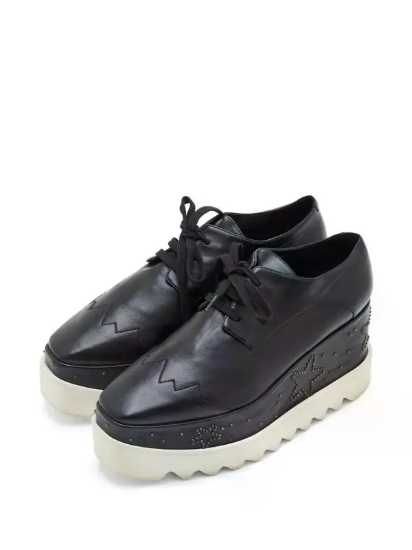 Stella McCartney Elyse Studded Platform Derby Shoes