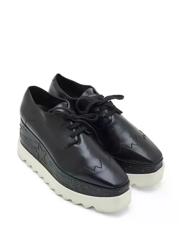 Stella McCartney Elyse Studded Platform Derby Shoes