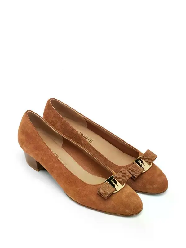 FERRAGAMO Vara Bow Flat Pumps