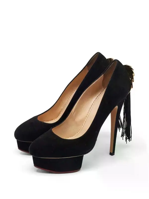 CHARLOTTE OLYMPIA Dolly Tassel Platform Pumps