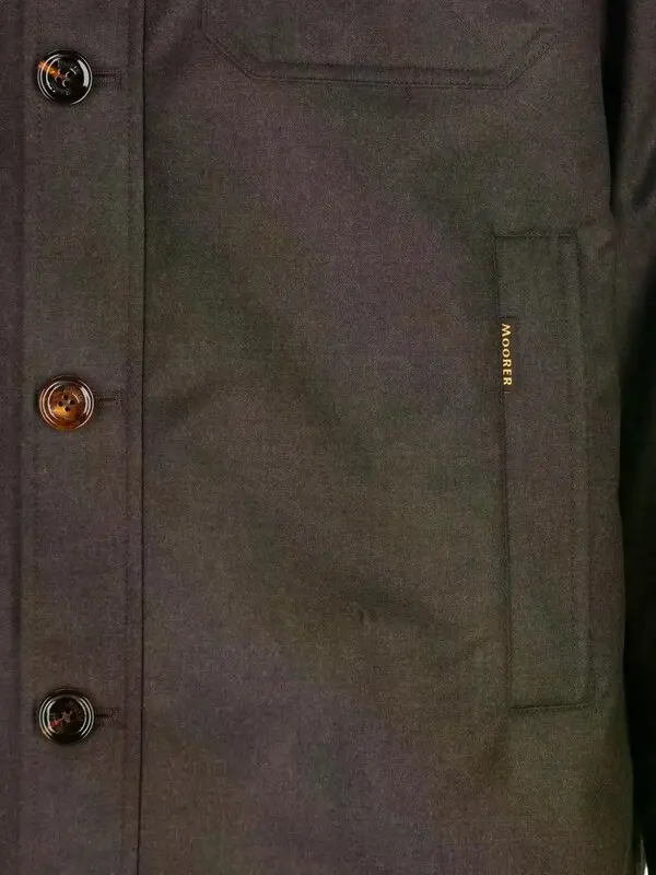MOORER Pocket Button-up Jacket