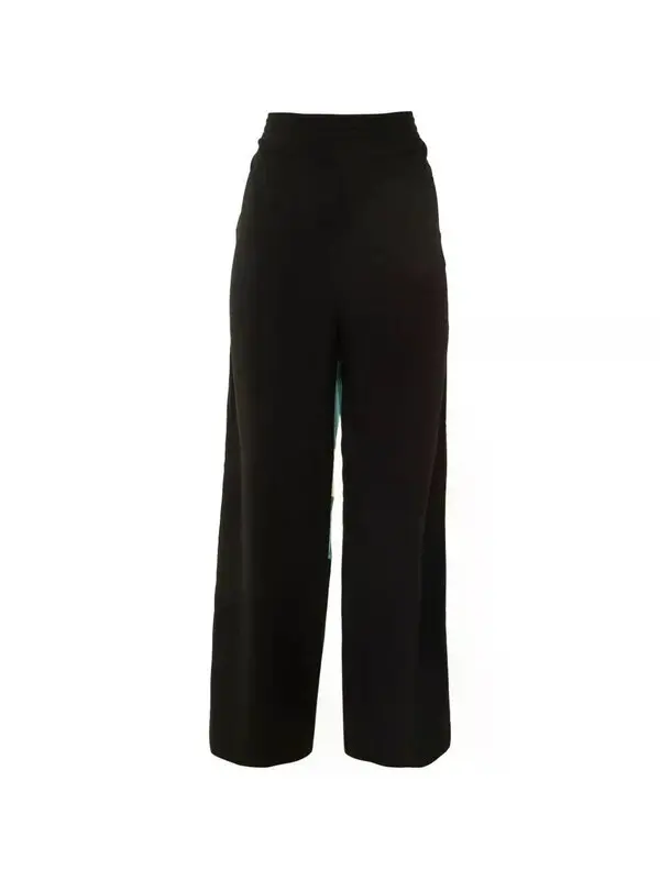 Maje Crepe Wide-leg Trousers