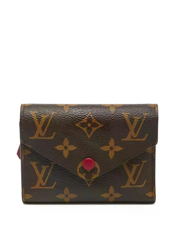 LOUIS VUITTON 2018 Victorine Compact Wallet - Brown