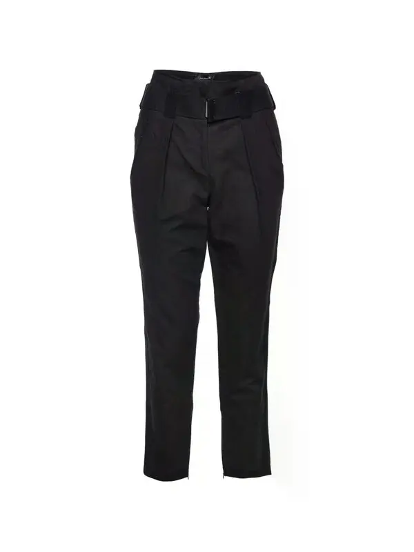 ISABEL MARANT VINTAGE Belted Tapered Trousers