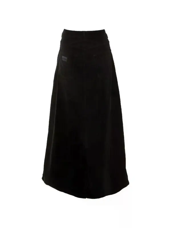 GANNI Corduroy A-line Maxi Skirt