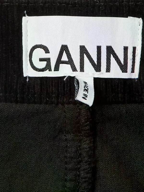 GANNI Corduroy A-line Maxi Skirt