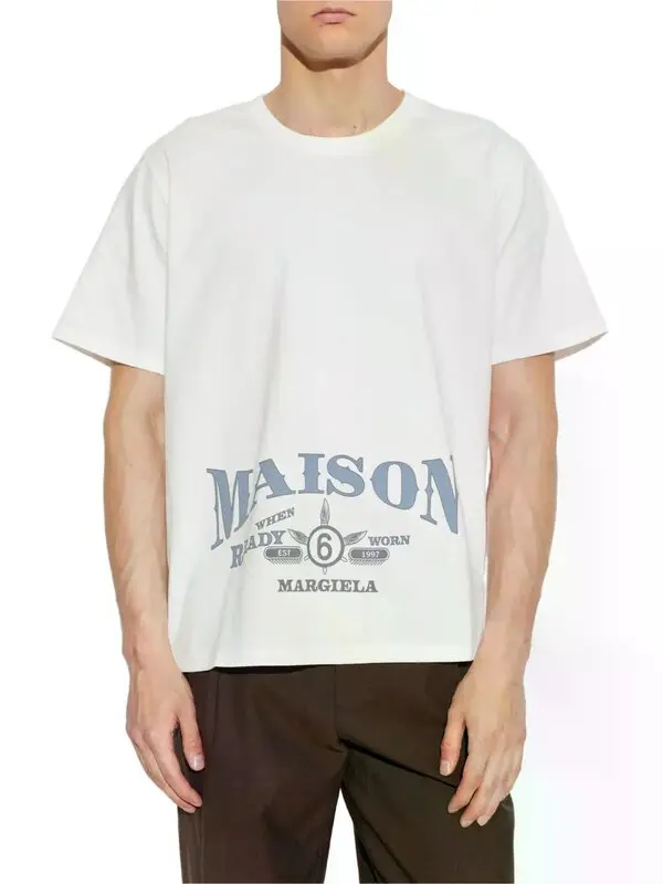 MAISON MARGIELA Logo-print T-shirt