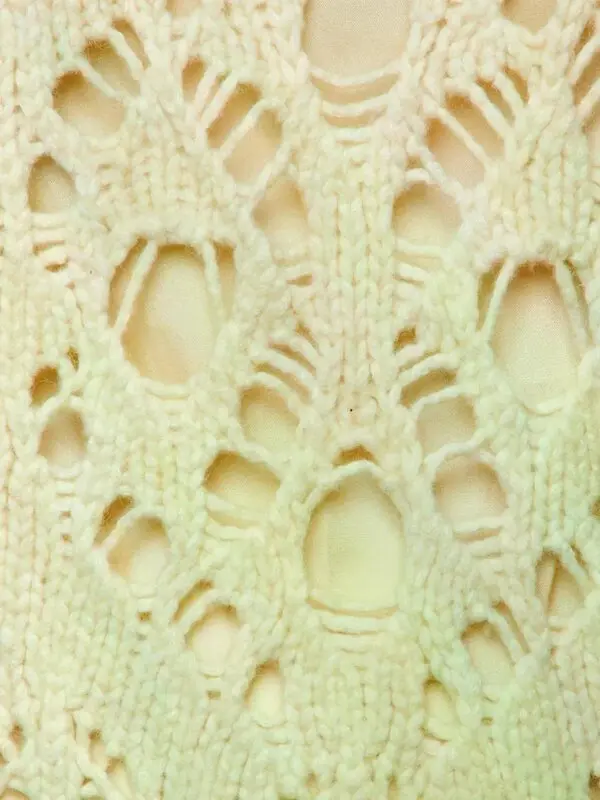 Dior Open-knit Crew-neck Sweater
