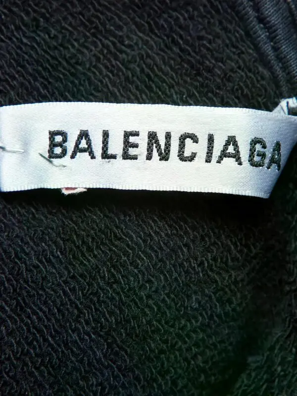 Balenciaga Logo Print Hoodie