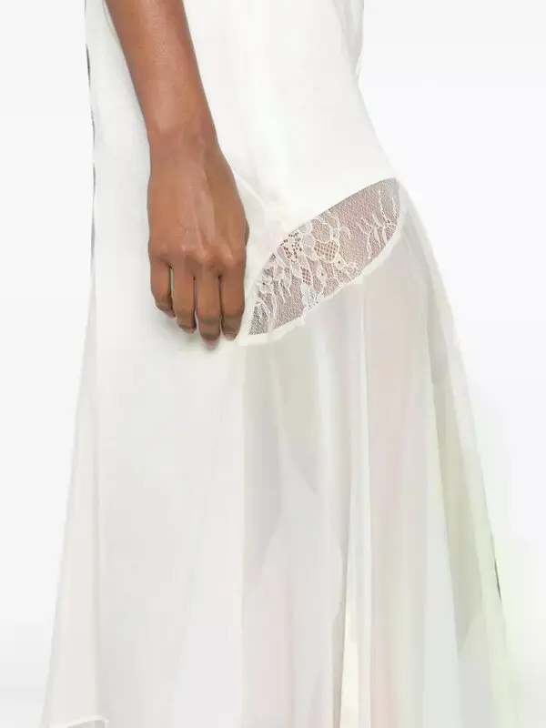 SIR. Ingrid Lace-trim Midi Dress