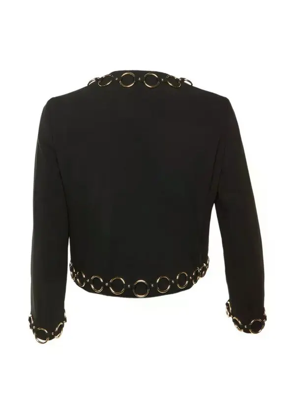 Moschino Fitted Jacket With Chain Detail