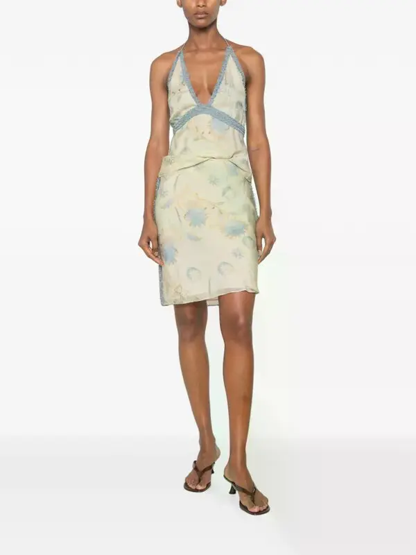 SIR. Cecile Floral-print Mini Skirt