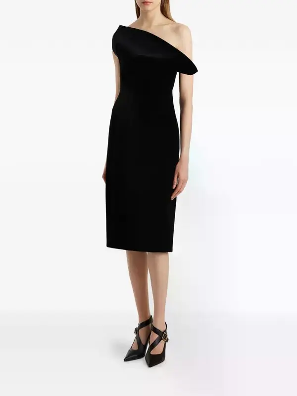 Khaite Sato Velvet Dress