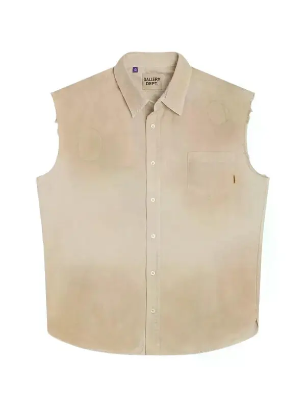 GALLERY DEPT. Marley Sleeveless Shirt - Neutrals