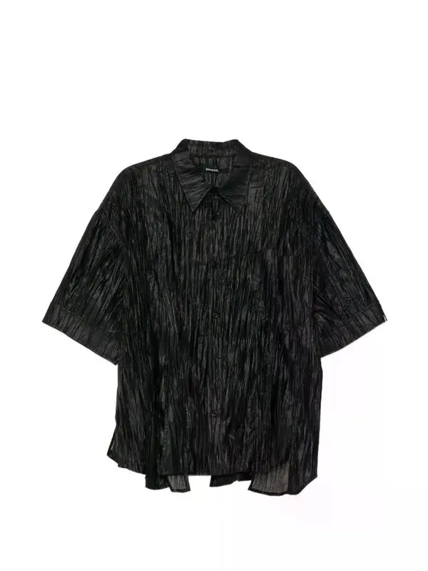 SONGZIO Polyptych Crease-effect Shirt