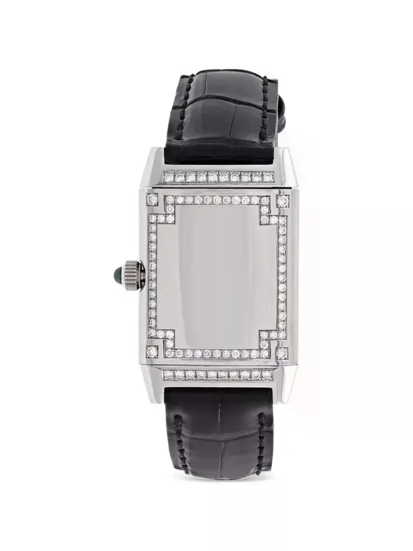 JAEGER-LECOULTRE Reverso Diamond Bezel Watch