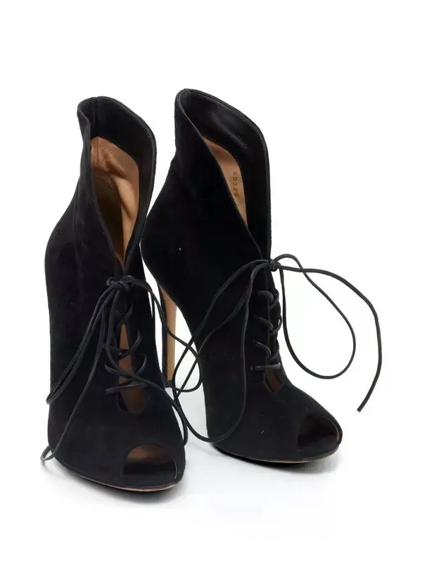 GIANVITO ROSSI Jane Heeled Ankle Boots