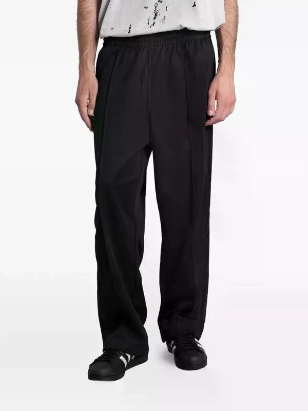Adidas Logo-embroidered Track Pants