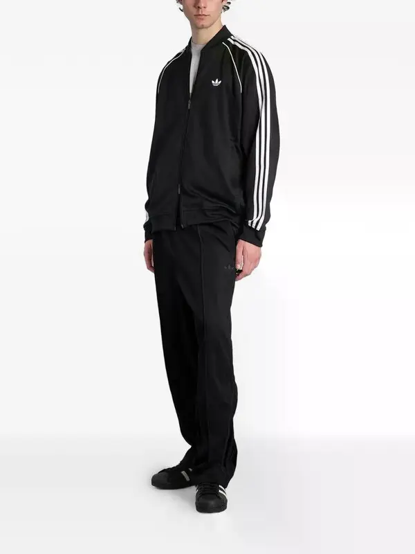 Adidas Logo-embroidered Track Pants