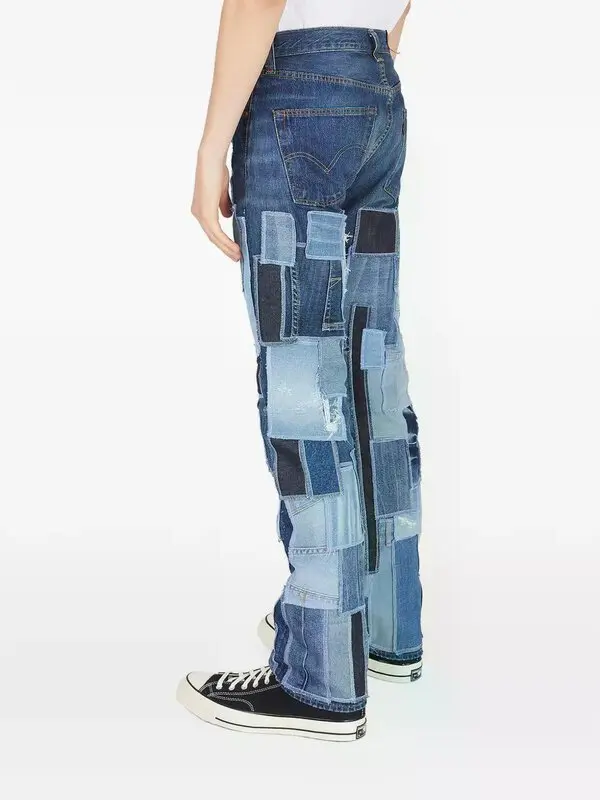 DRX FARMAXY FOR LN-CC Patchwork Construction Jeans