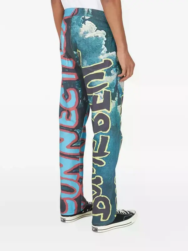 DRX X STEFAN MEIER X LN-CC Graphic Print Jeans