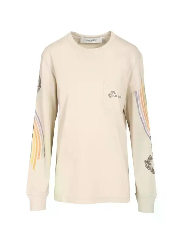 GOLDEN GOOSE Logo Print Sweatshirt
