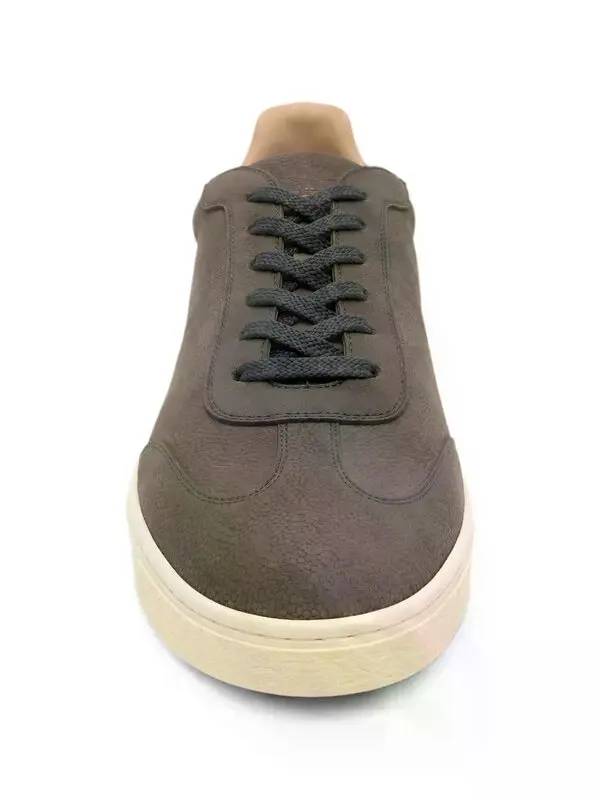 Brunello Cucinelli Pebbled Leather Low-top Sneakers