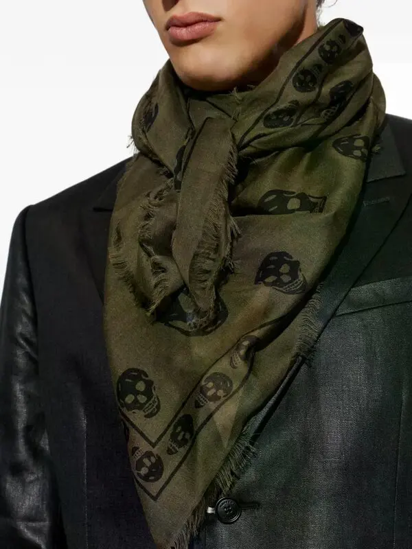 Alexander McQueen Skull-print Scarf