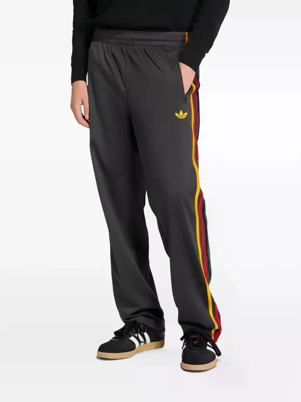 Adidas Firebird Side-stripe Track Pants - Grey